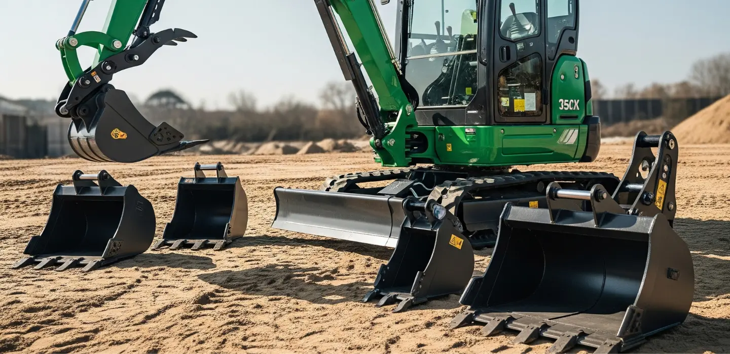 Godet de mini-pelle : Comment choisir ? | Chargeur Plus